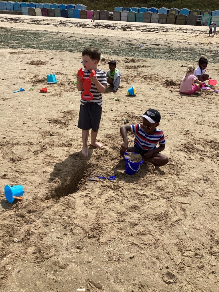 EYFS Explore the beach • St Botolph's CofE Primary School